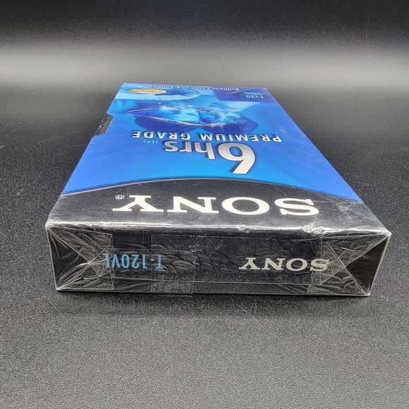 Sony | Media | Sony Premium Grade T2 6 Hrs Vhs Blank Video Tape High Durability Sealed New ...